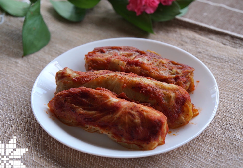 Holubtsi - Golabki - Stuffed Cabbage with Beef by Ukrainian Flavors